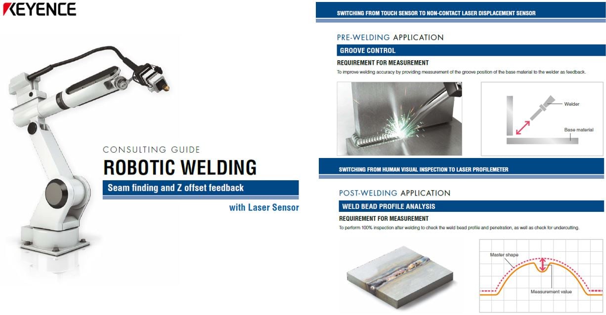 A New Solution to Weld Guiding/Quality Control | KEYENCE America